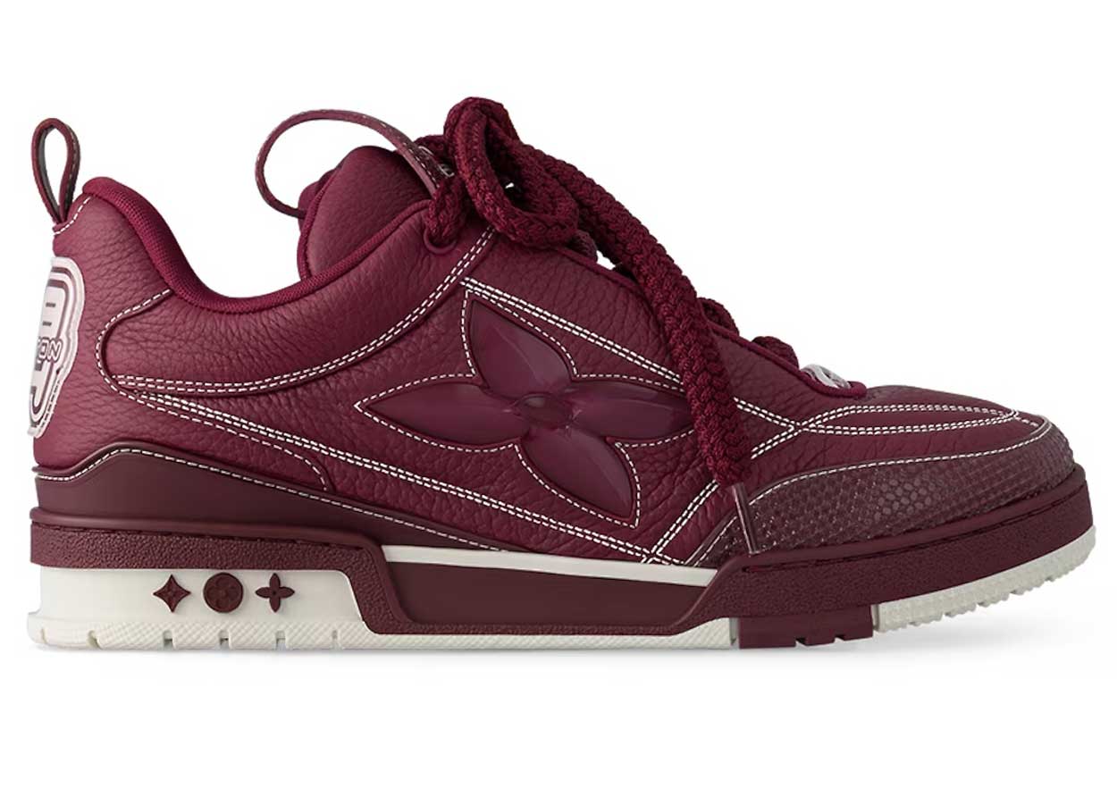 Louis Vuittоп LV Skate Sneaker Bordeaux Red - GoldCheetah